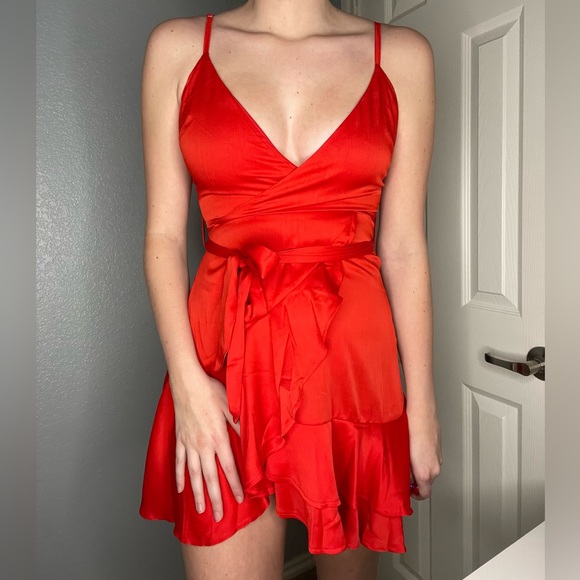Hello Molly | Dresses | Hello Molly Mini Red Dress | Poshmark